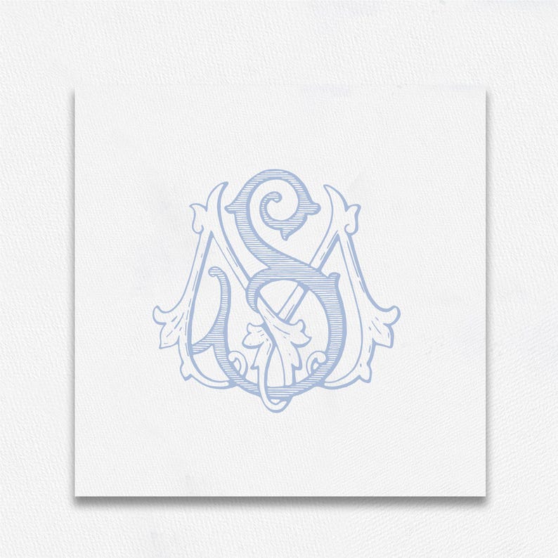MS-SM Monogram, Custom Monogram, Wedding Monogram, Handmade, Wedding ...