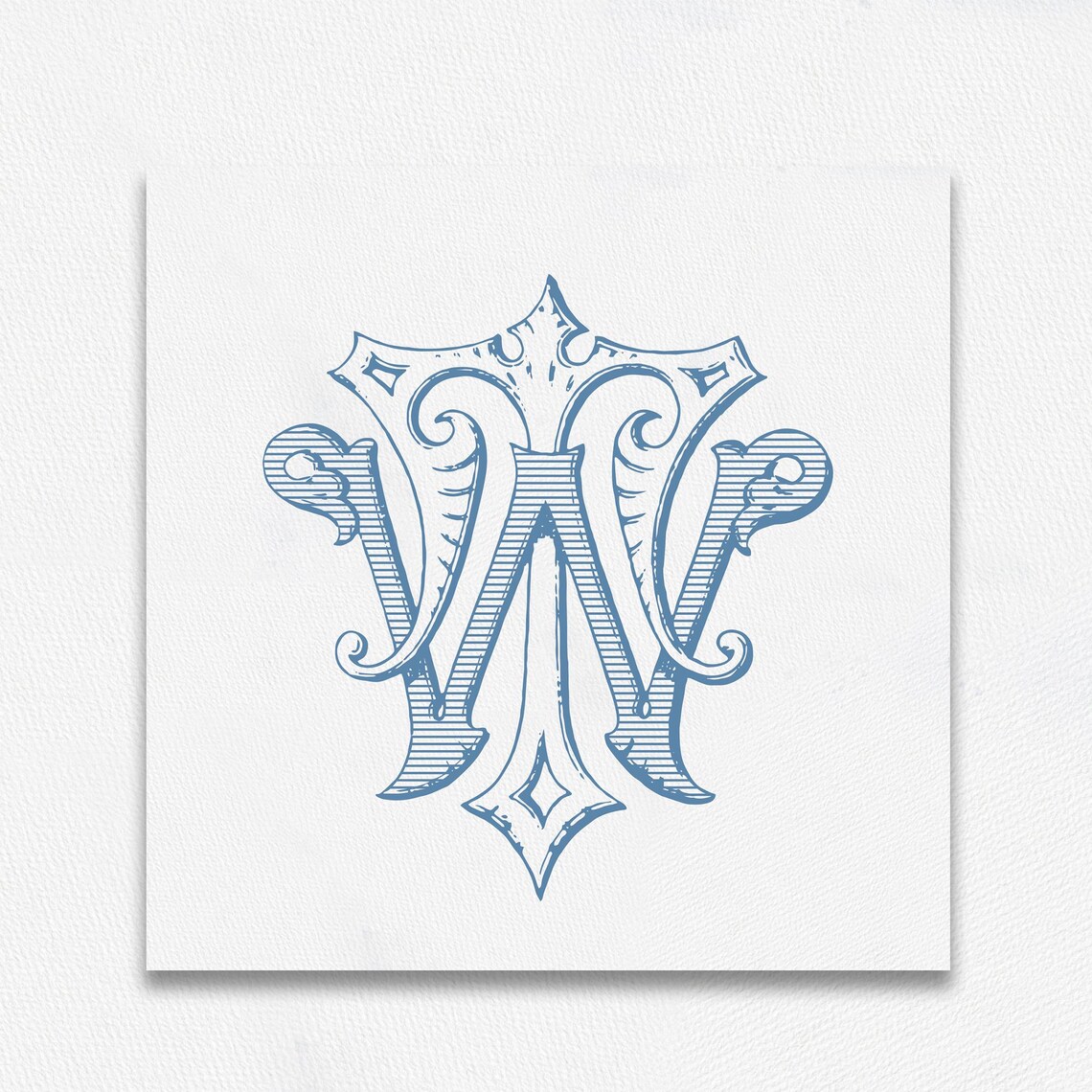 WT-TW Monogram, Custom Monogram, Wedding Monogram, Handmade, Wedding ...