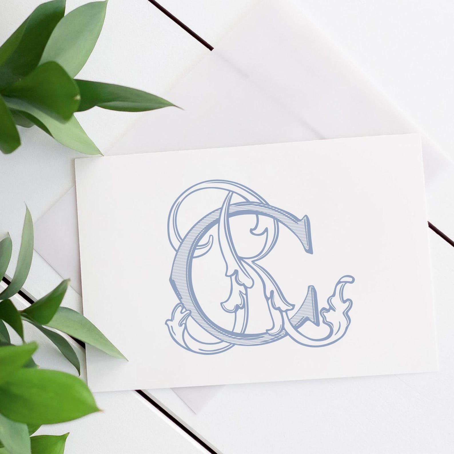 CR-RC Monogram, Custom Monogram, Wedding Monogram, Handmade, Wedding ...