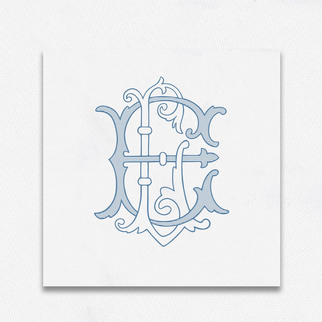 EL-LE Monogram, Custom Monogram, Wedding Monogram, Handmade, Wedding ...