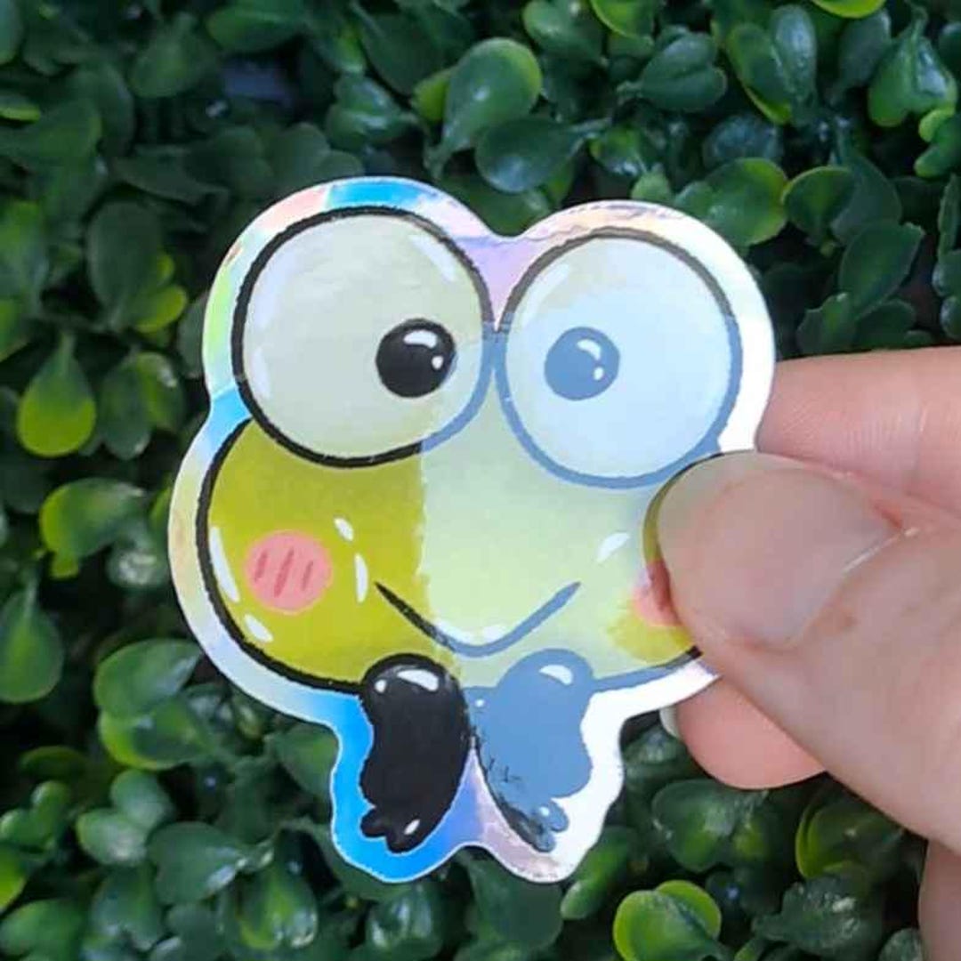 Dandy Frog Sticker - Etsy