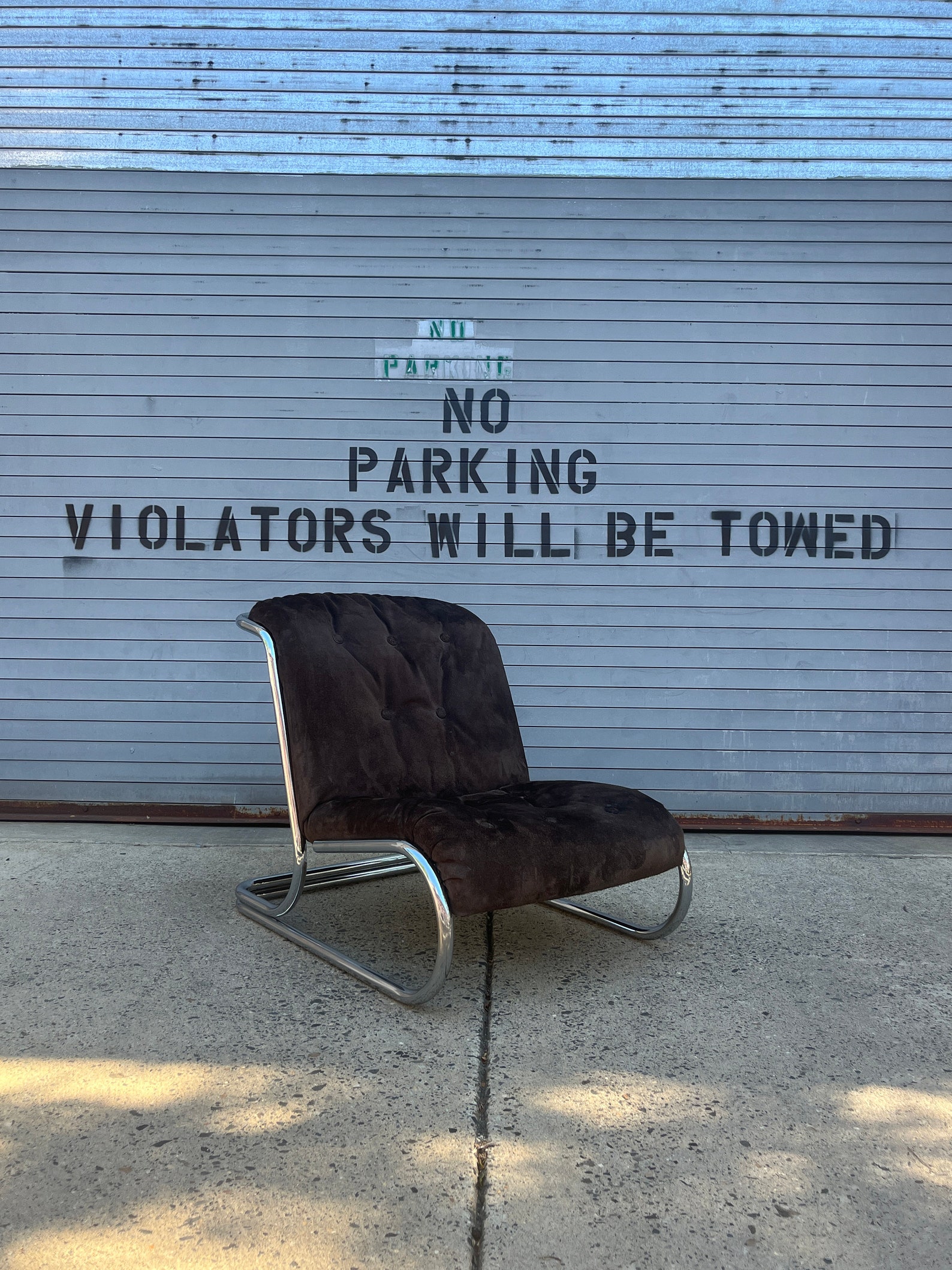 Chrome Sling Back Chair - Etsy