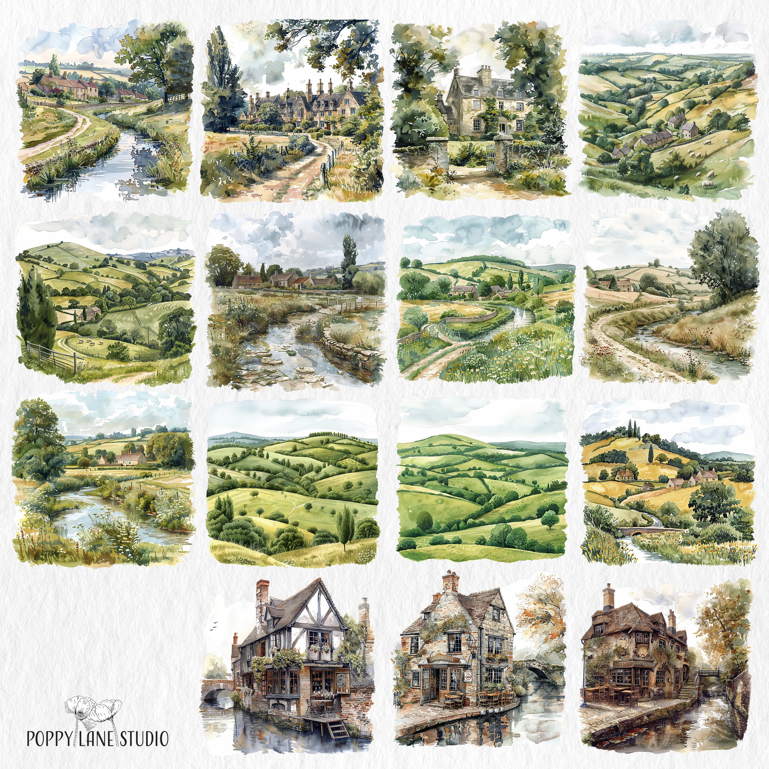 England Clip Art, Landscape Graphics, PNG Images, England Clipart ...