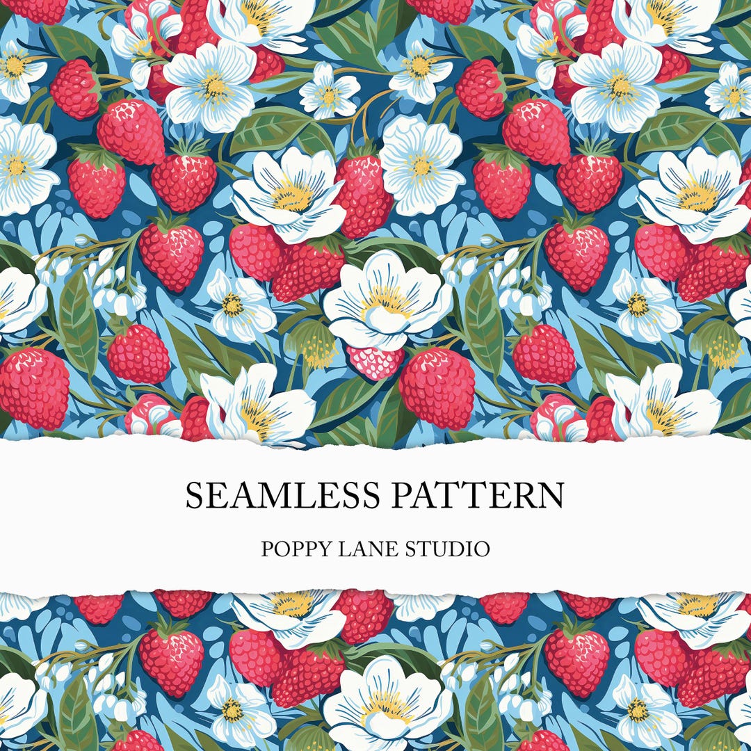 Preppy Strawberry Pattern, Strawberry Seamless Background, Strawberry ...