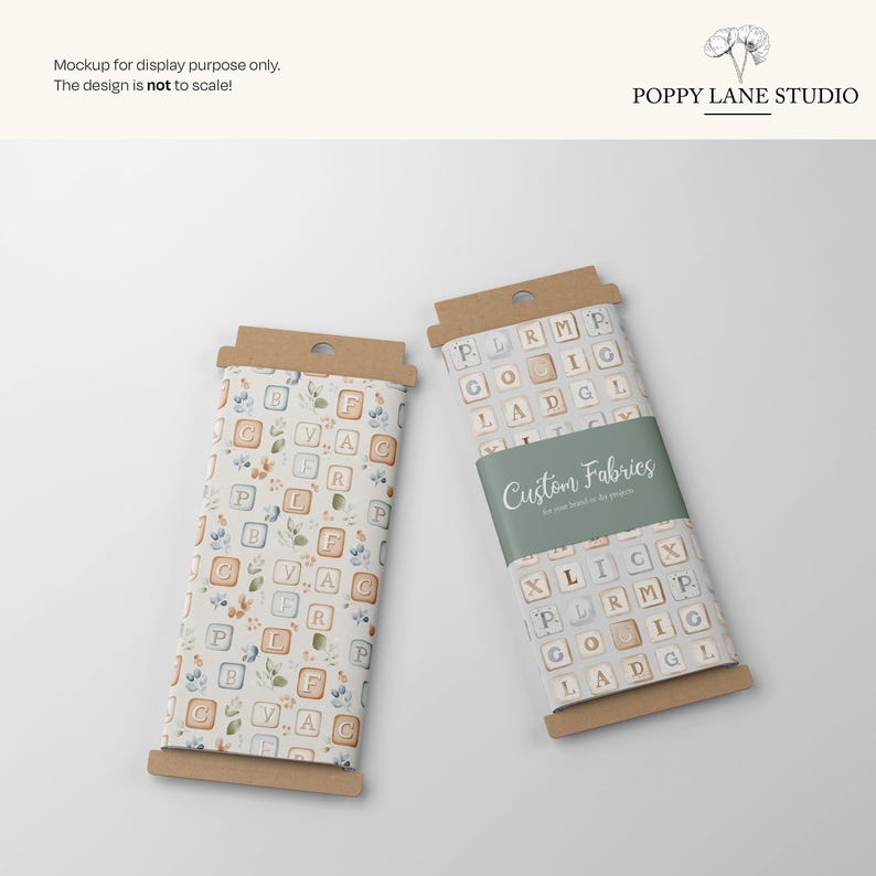 Watercolour Letter Background, Alphabet Seamless Pattern, Wooden Toys ...