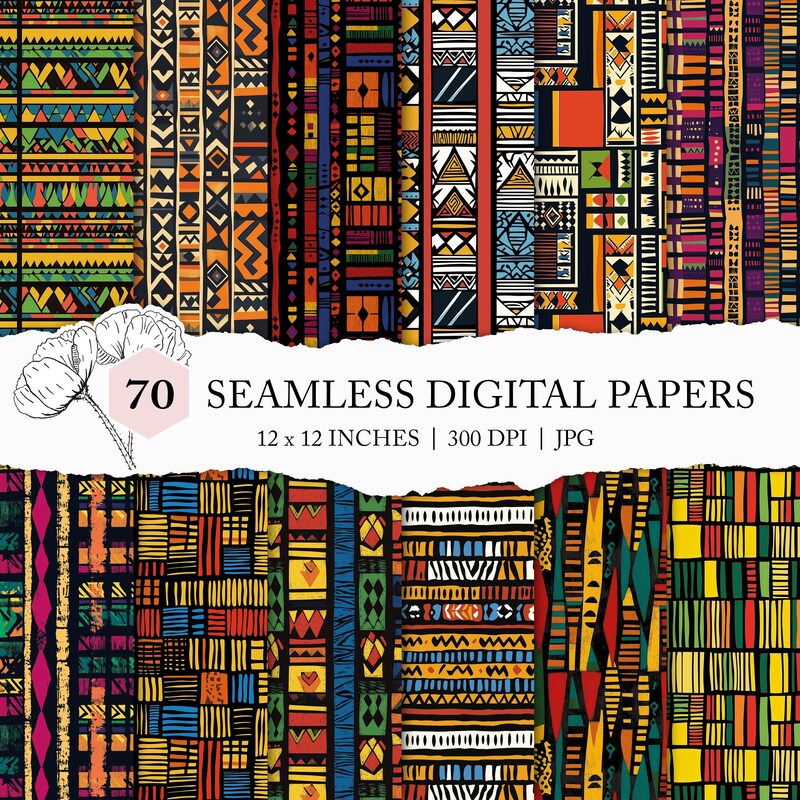Printable Kente Patterns - Etsy