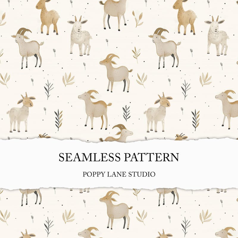 Goat Fabric - Etsy