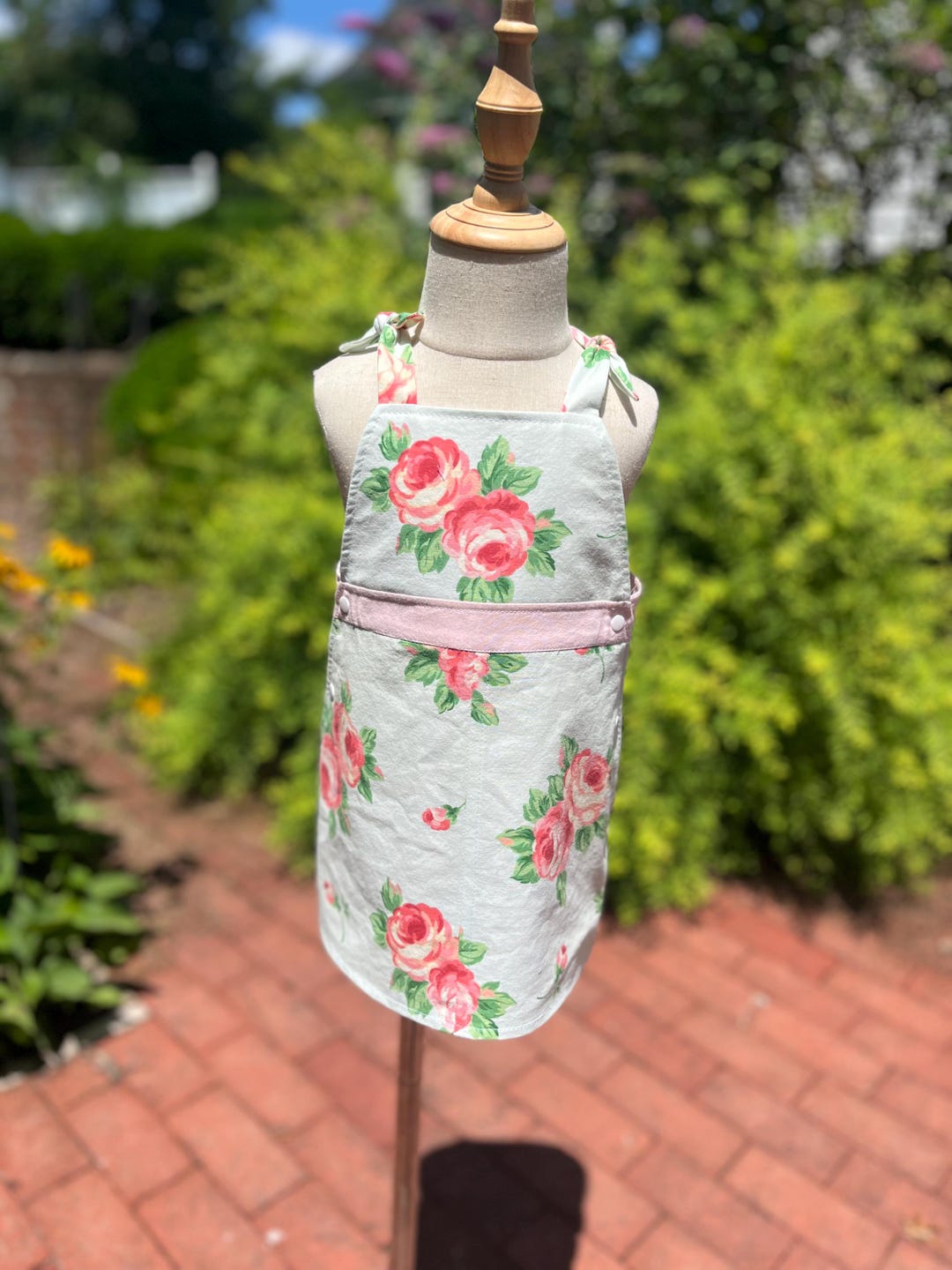 Rose Overall Dress, Jumper Size 9 Months, - Etsy
