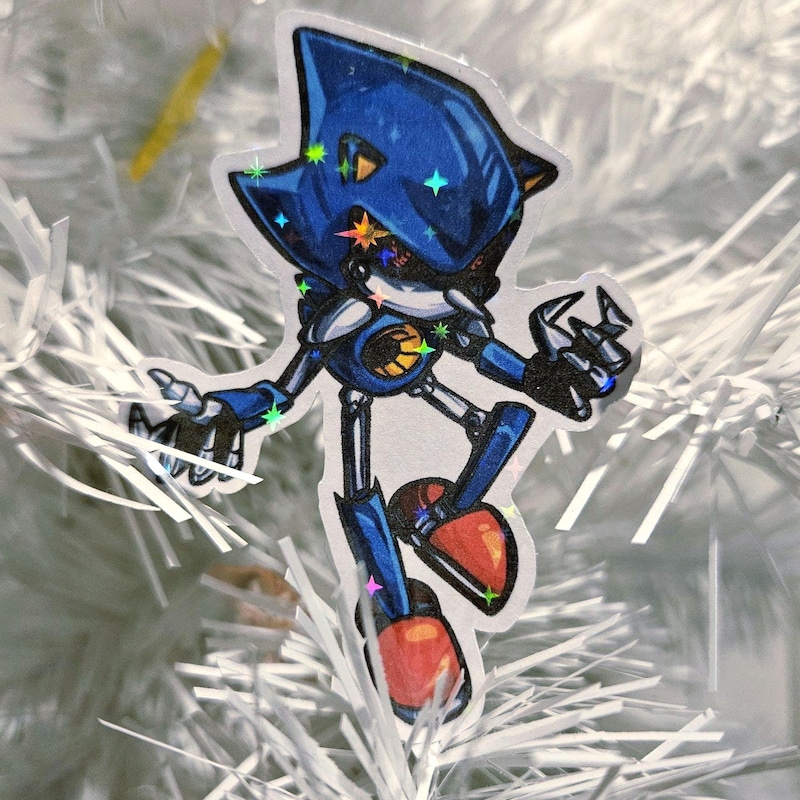 Holo Sonic Stickers - Etsy
