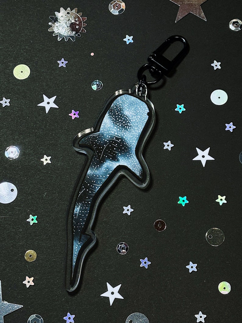 Whale Shark Keychain - Etsy