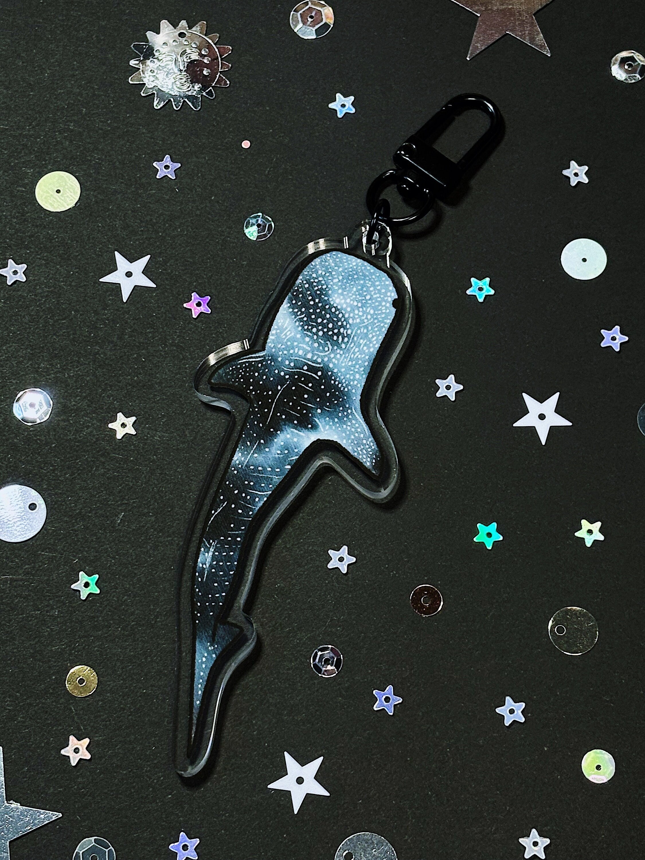 Whale Shark Keychain - Etsy