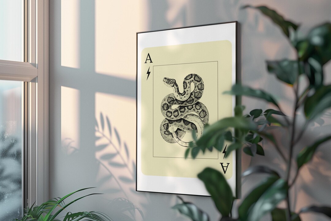 Ace Snake DIGITAL DOWNLOAD - Etsy