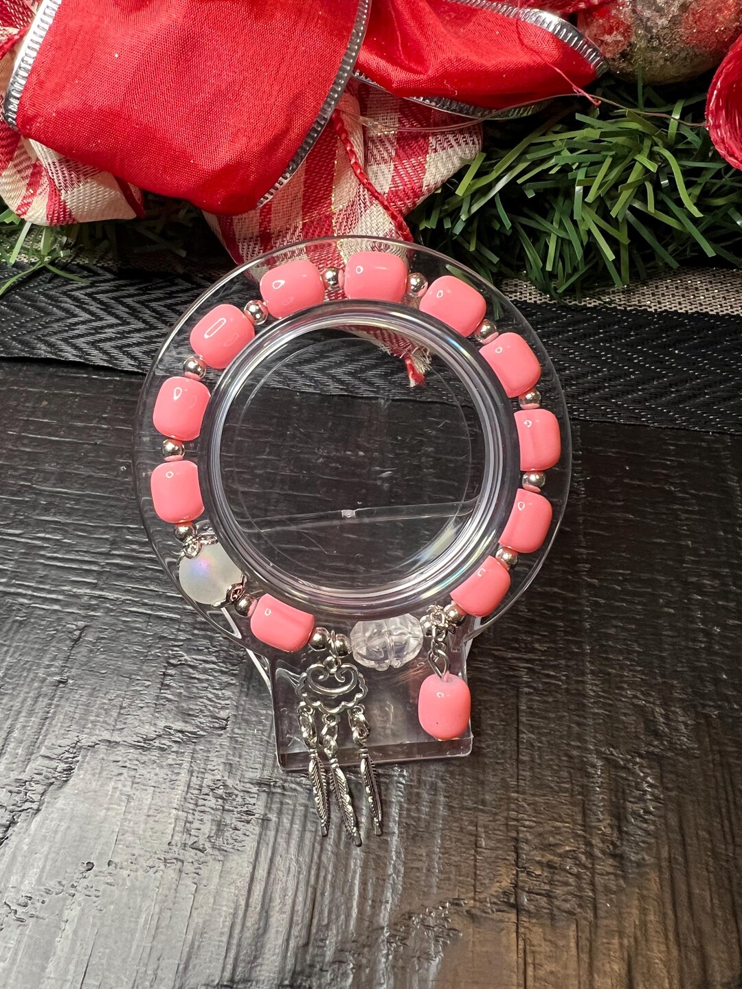 Glass/acrylic Bracelets - Etsy
