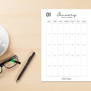 2024 Calendar 2024 Monthly Planner Elegant Monthly Calendar Sunday ...