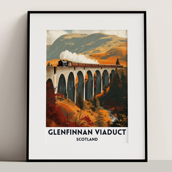 Train Travel Scotland - Etsy UK