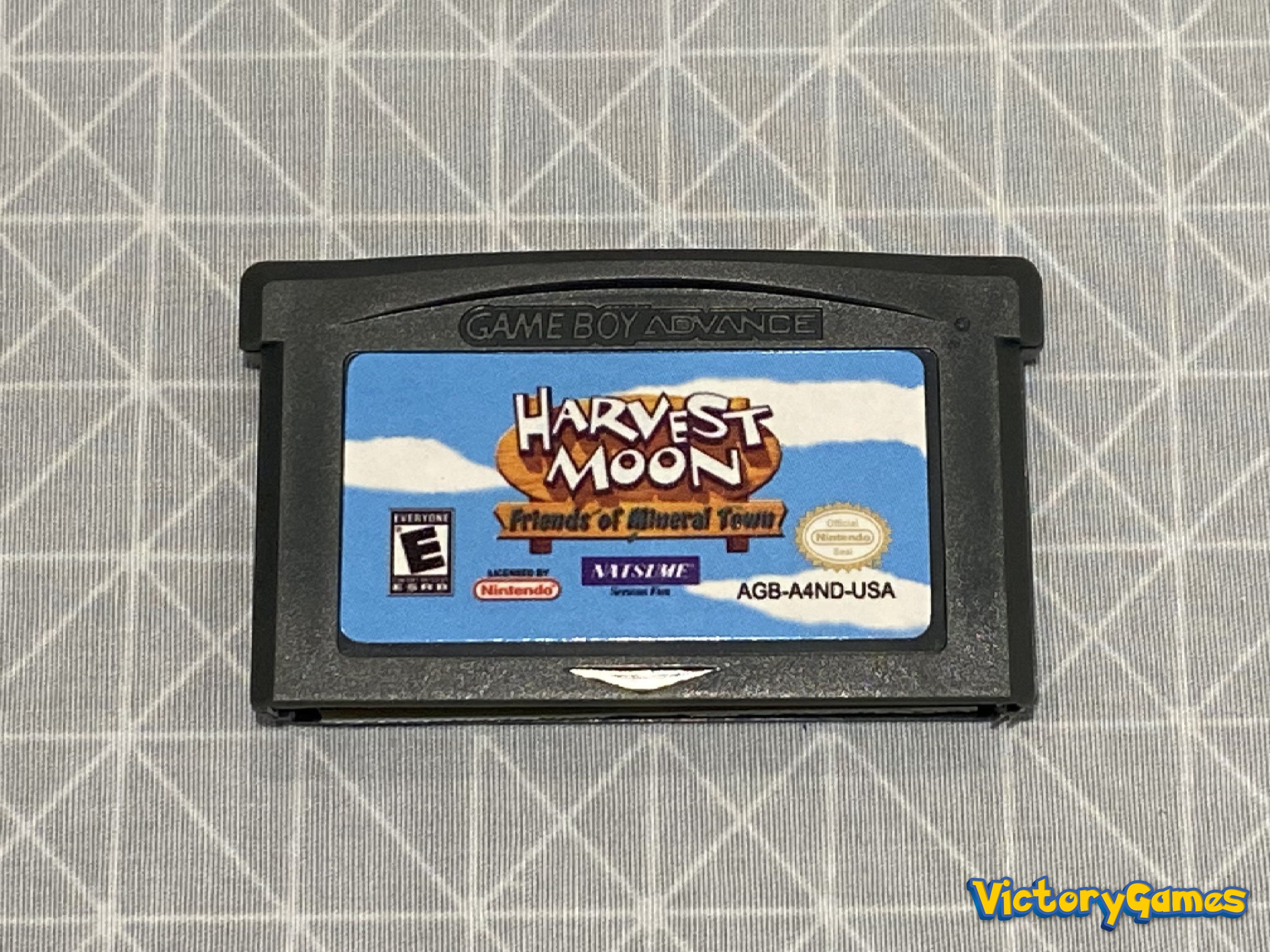 Harvest Moon Friends of Mineral Town for Gameboy Advance GBA Game - Etsy