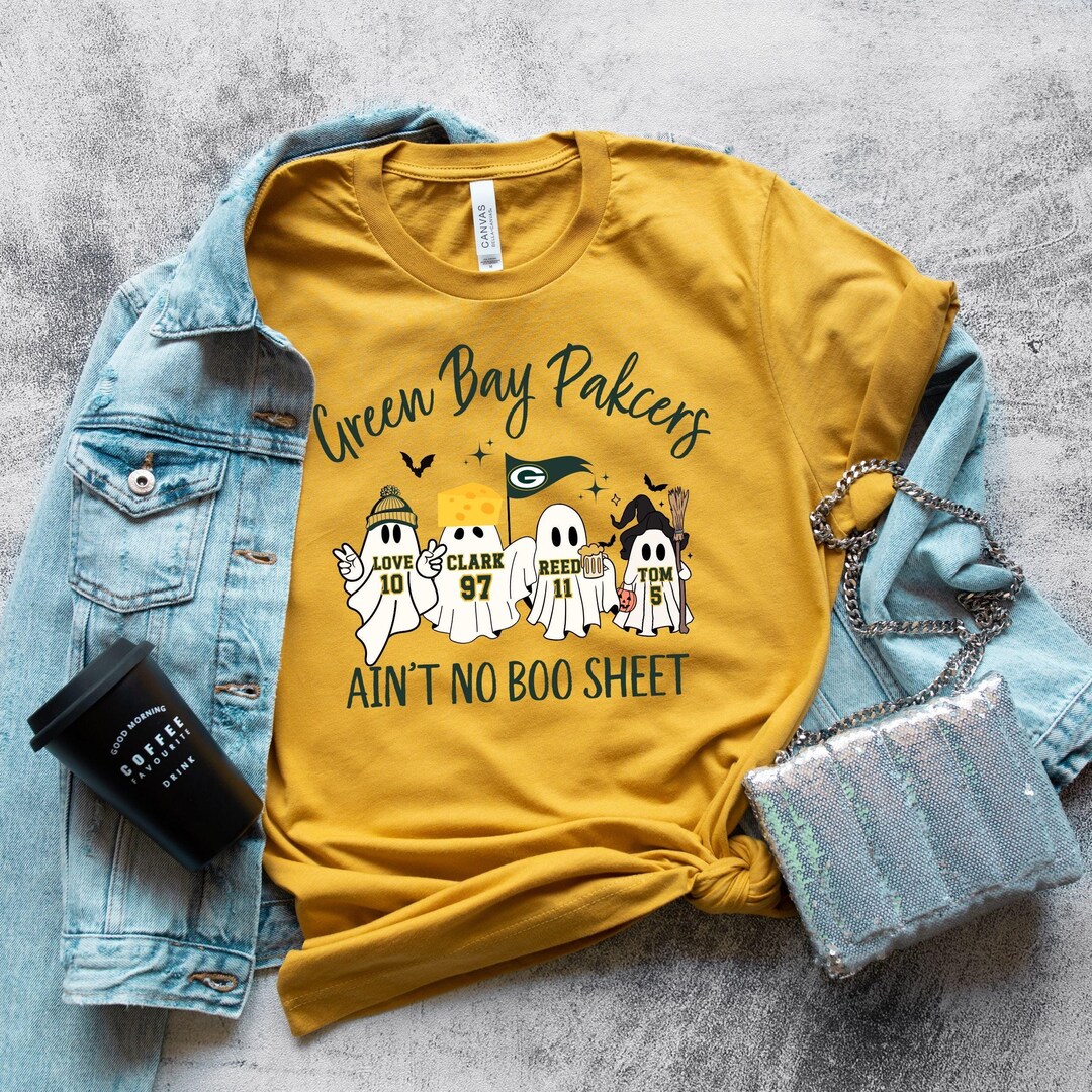 Green Bay Football Halloween PNG, Packers Boo Sheet Ghost, Green Bay ...
