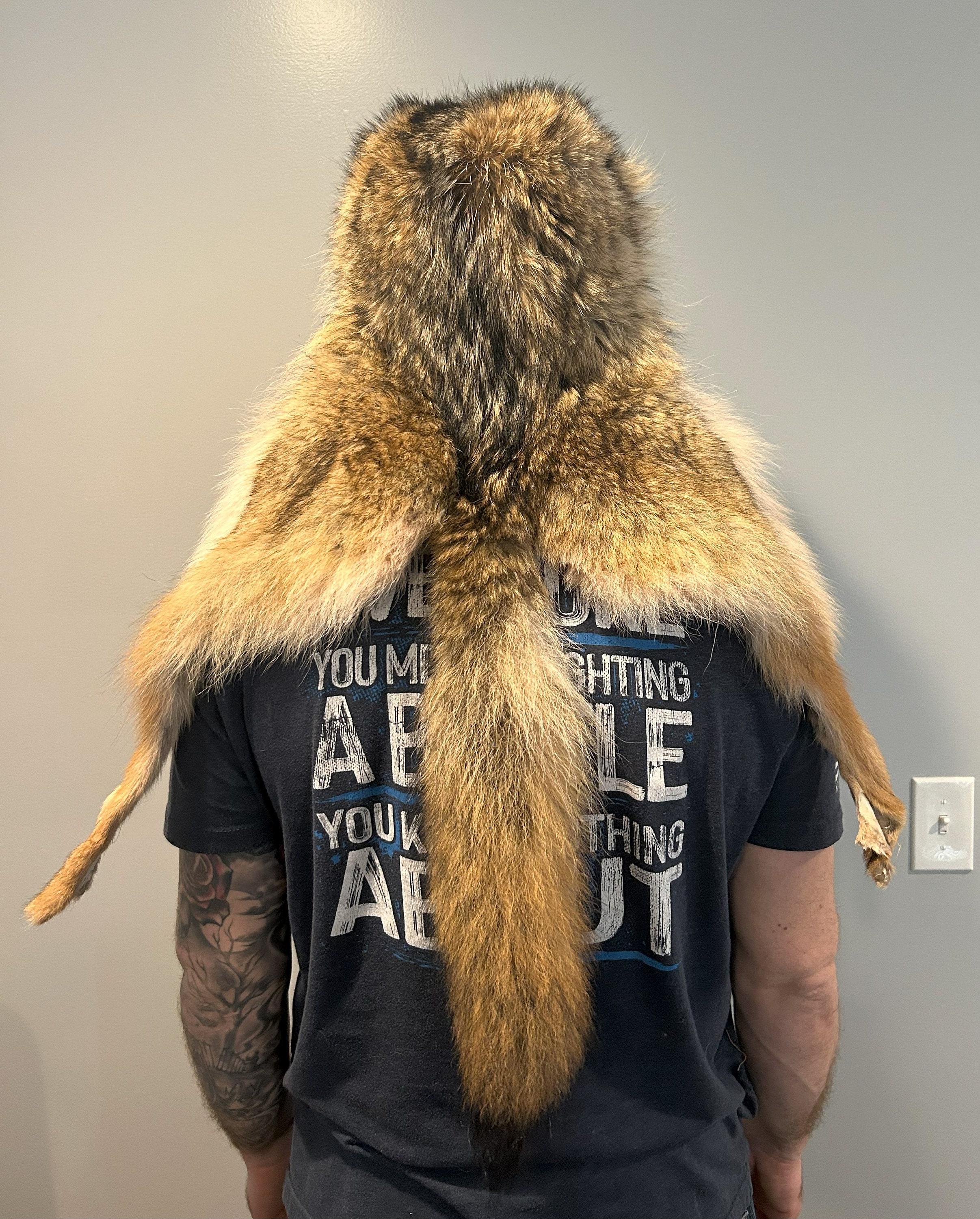 Coyote Fur Mountain Man Hat - Etsy