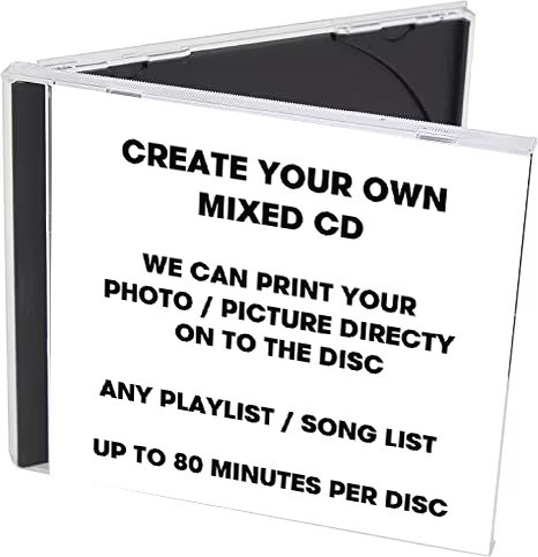 Personalised Mixed CD Any Artists Any Occasion Any Playlist Perfect for ...