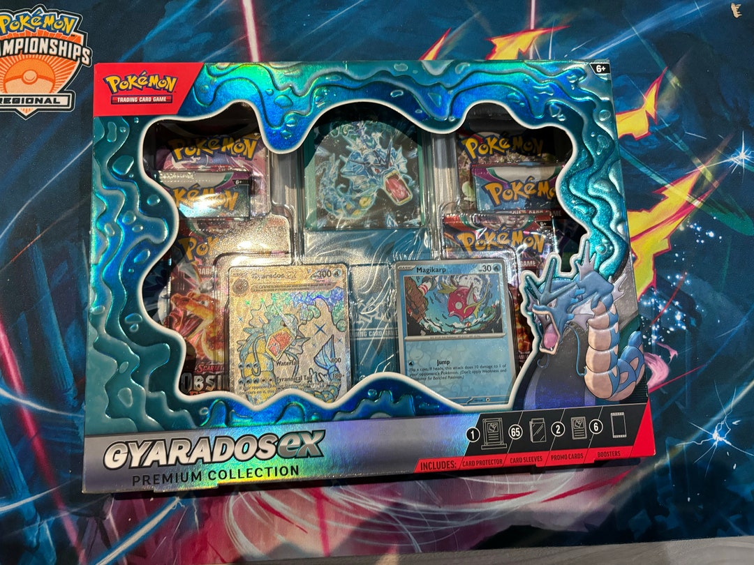 Pokemon Gyarados Ex Premium Collection Sealed ORIGINAL - Etsy