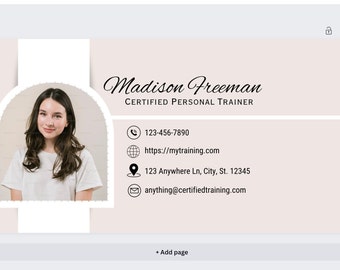 Email Signature, Simple Signature, Signature Template, Professional ...