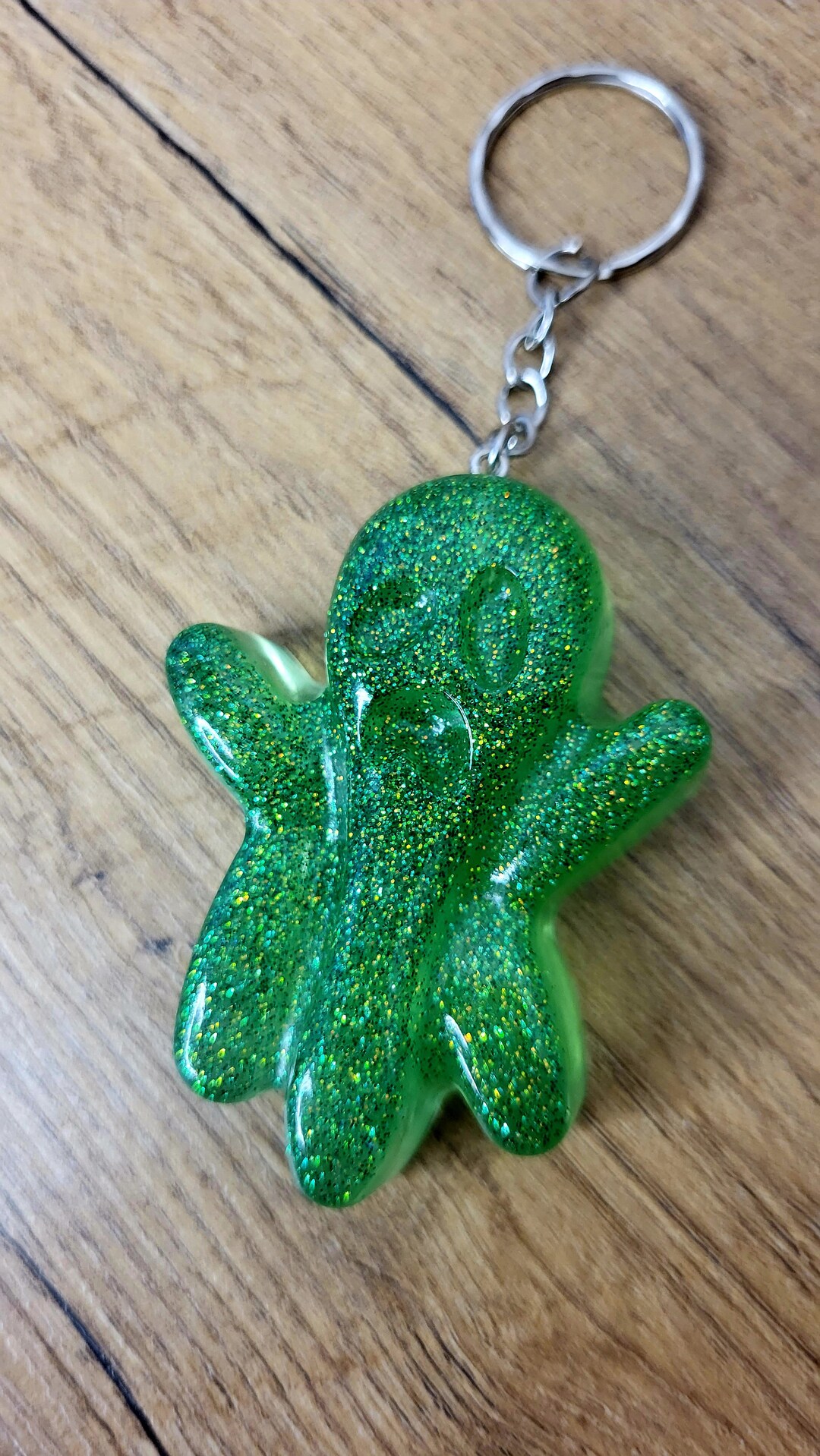 Keychain Made Epoxy Resin Original Ghost Pumpkin Skull Glitter ...