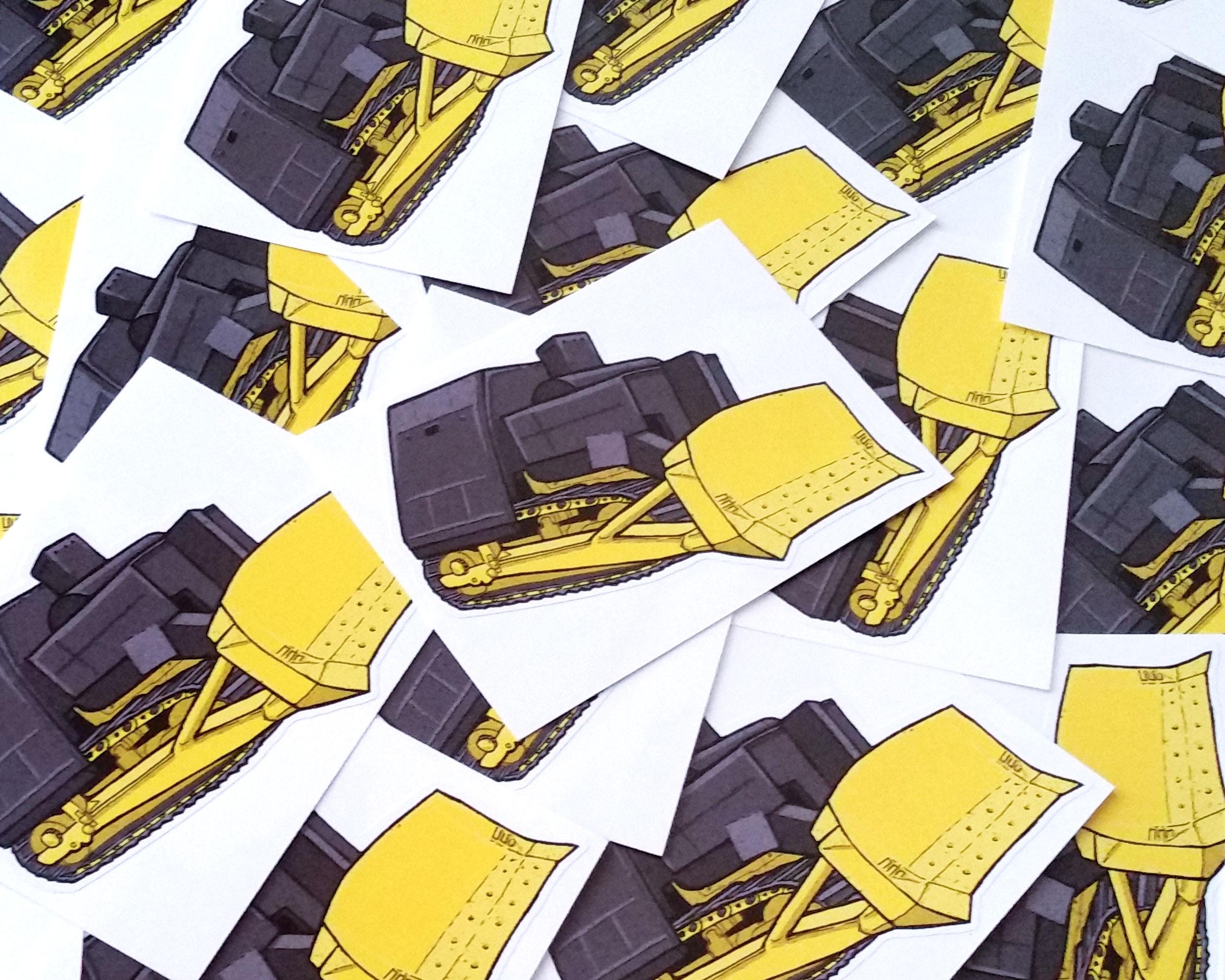 Killdozer Sticker | Vinyl Decals for Laptop, Cars, Water Bottles - Etsy