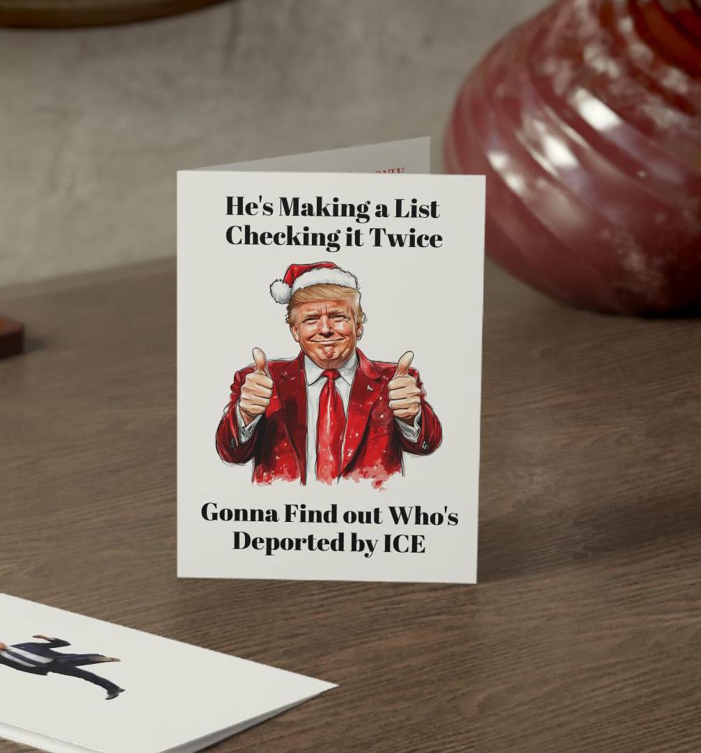 Funny Trump Christmas Cards - MAGA Christmas Card Set, Trump Holiday ...