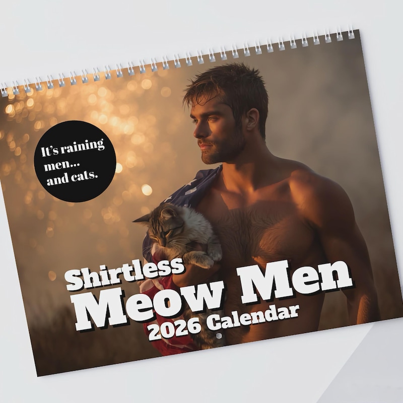 2026 Male Calendar - Etsy