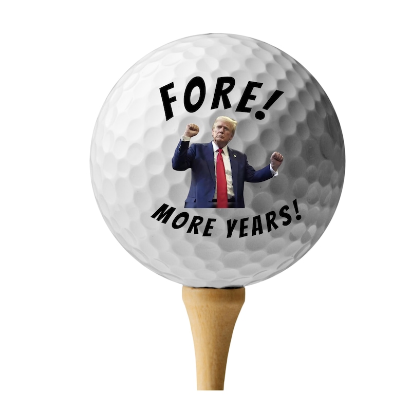 Donald Trump Golf Tee - Etsy