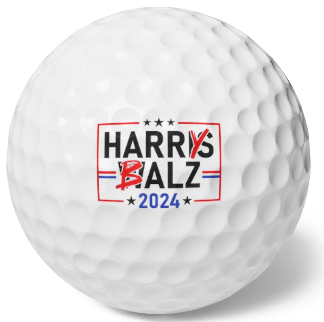 Harry Balz Golf Ball, Harry Balz Golfer Gift Golf Balls, Funny ...
