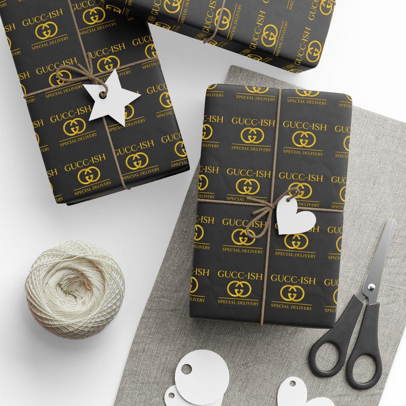 Gucci Wrapping Paper - Etsy