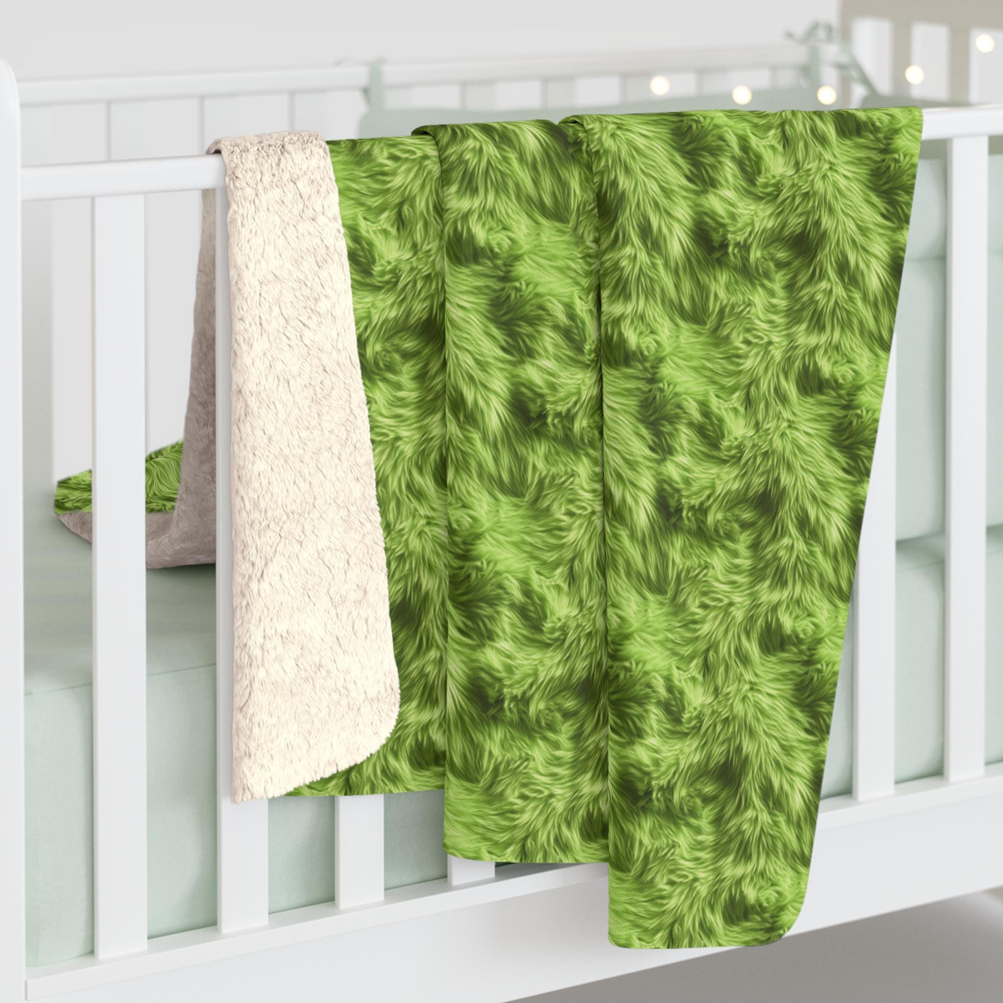 Christmas Green Fur Inspired by Grinch Seamless Pattern Unlimited ...