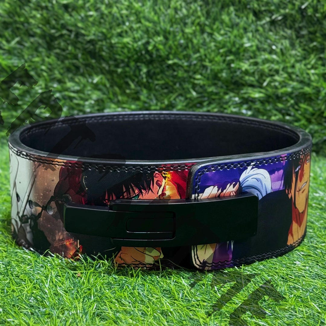Gojo Anime Lever Lifting Belt Weightlifting Anime Belt, Kengan Ashura ...