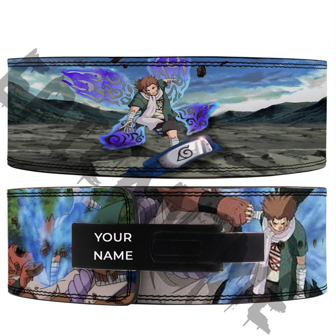Naruto Anime Lever Lifting Belt Weightlifting Anime Belt Powerlifting ...