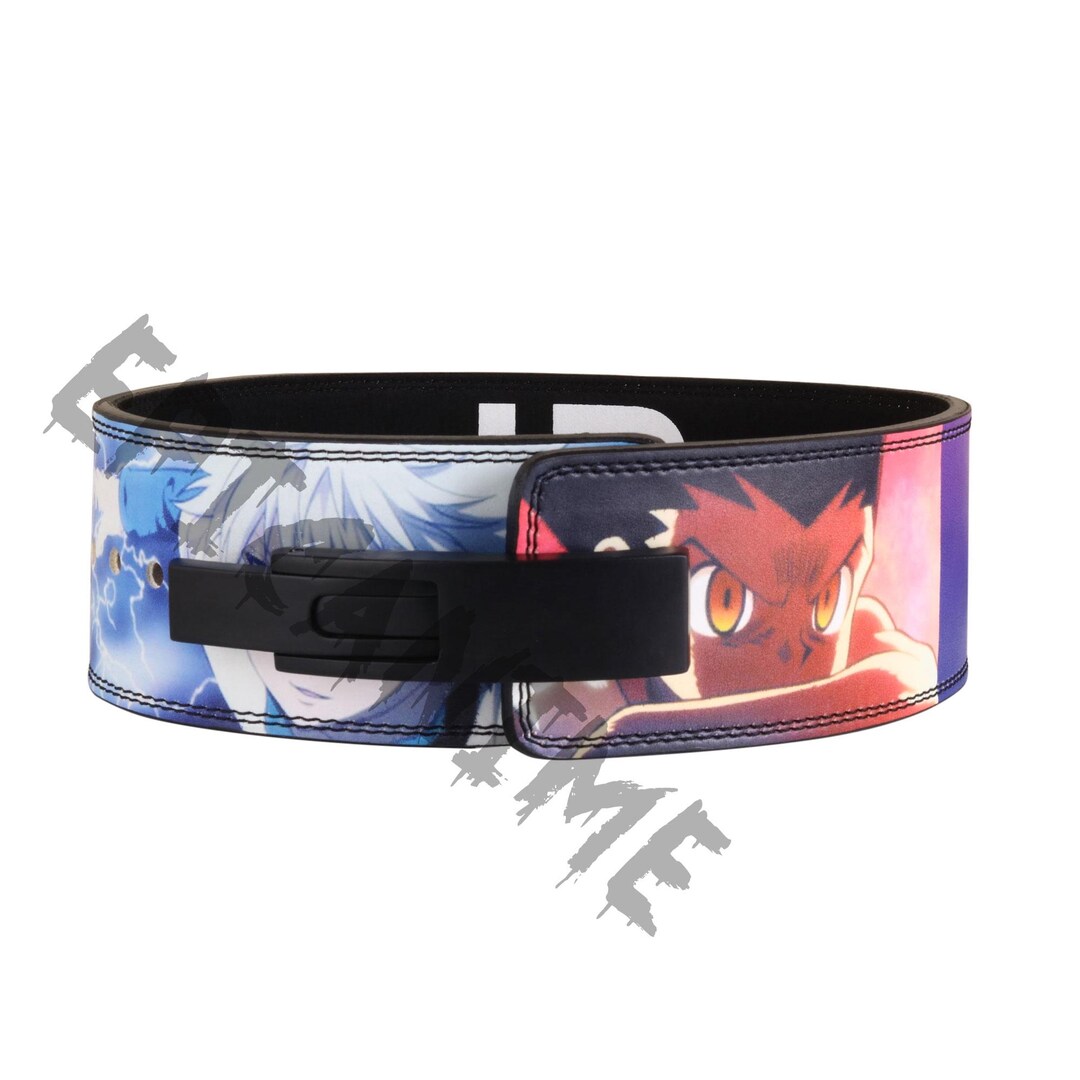 Killua Zoldyck Anime Powerlifting Lever Belt Killua Anime Gym Belt ...