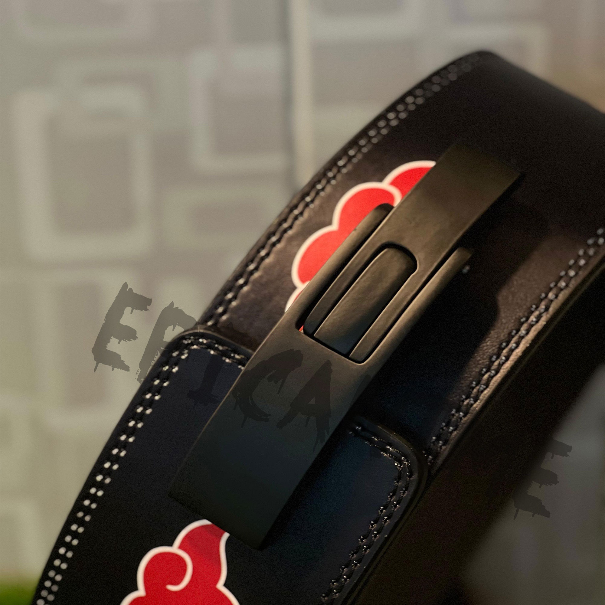 Akatsuki Cloud Power Weightlifting Nubuck Leather, Lever Belt ...