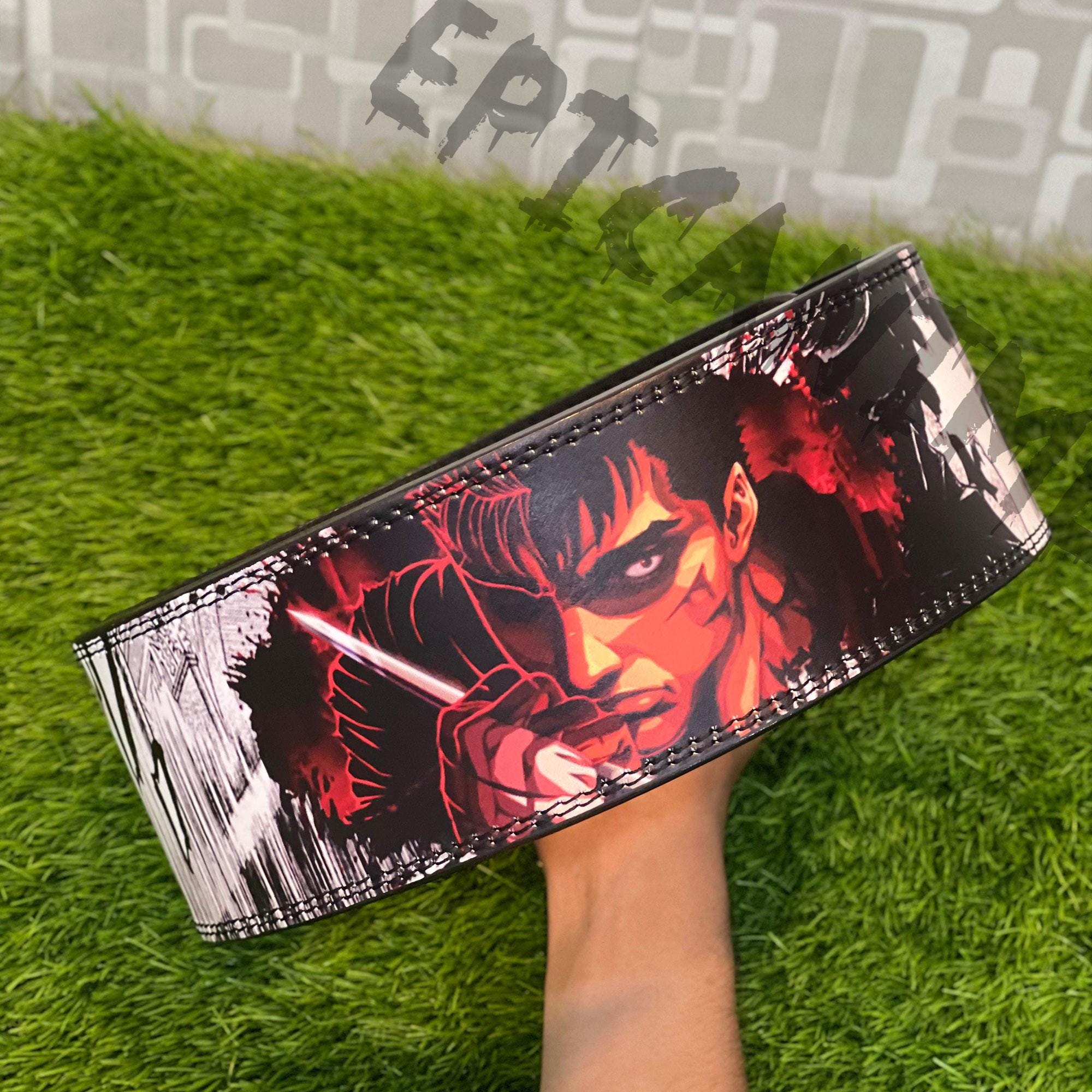 Berserk Anime Lever Belt Powerlifting Lever Belt Anime Gym Belt ...