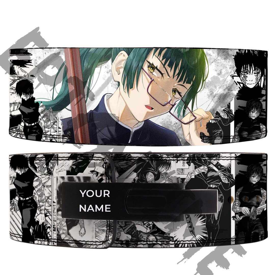 Jujutsu Kaisen Maki Zenin Lever Belt Weightlifting JJK Anime Belt, Maki ...