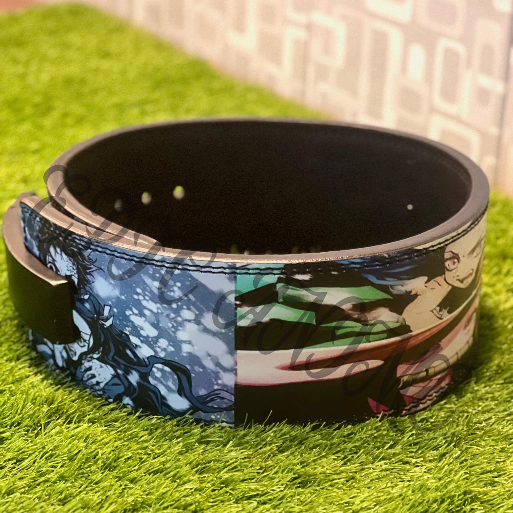Nezuko Kamado Belt anime Lever Belt Powerlifting Custom Lever Belt ...