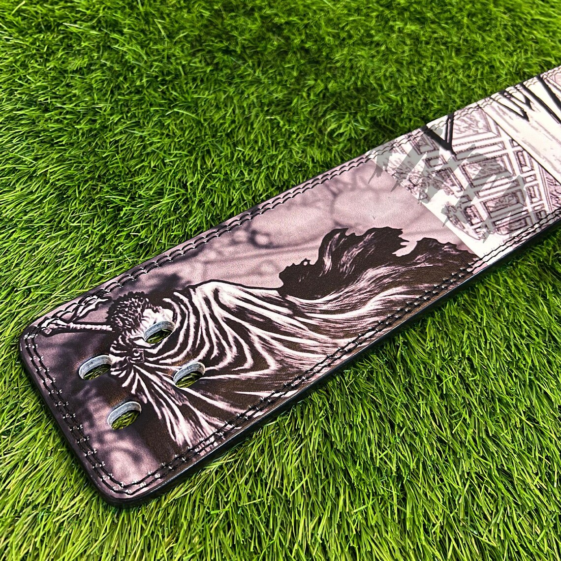 Berserk Anime Lever Belt Powerlifting Lever Belt Anime Gym Belt ...