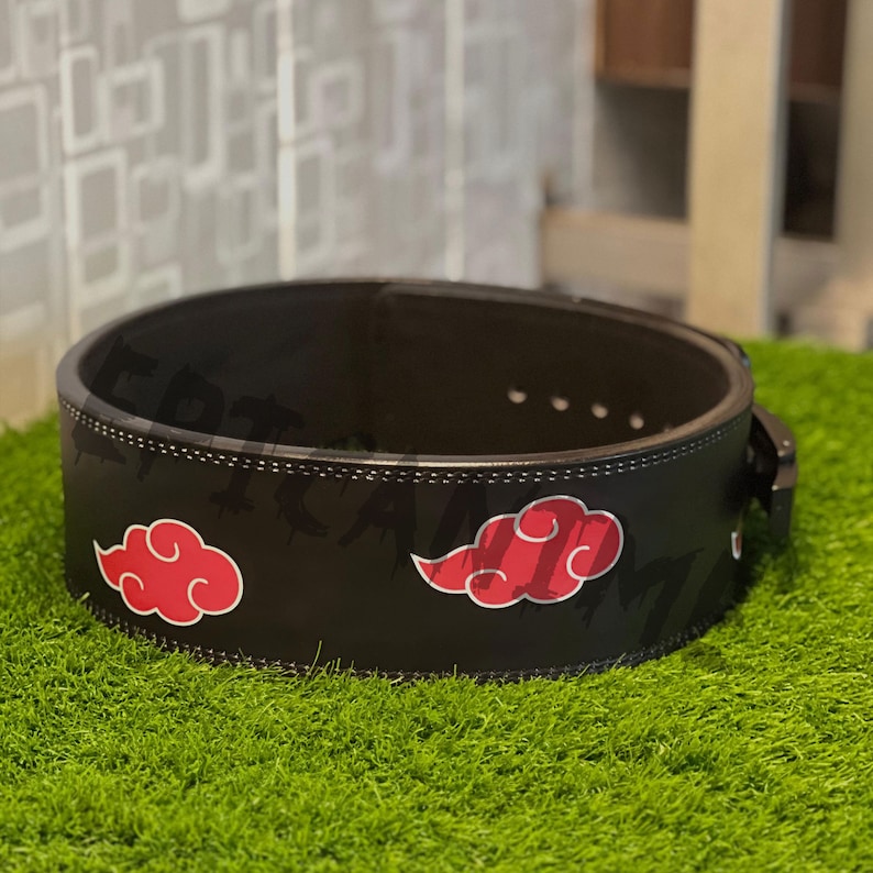 Akatsuki Cloud Power Weightlifting Nubuck Leather, Lever Belt ...