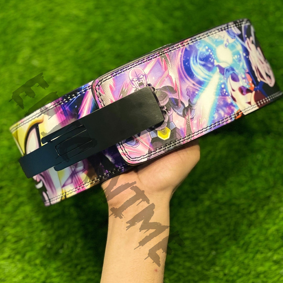 Goku Anime Belt|goku Ultra Instinct Belt|powerlifting Custom Lever Belt ...