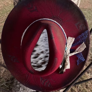 Custom Burned/ Decorated Hats - Etsy