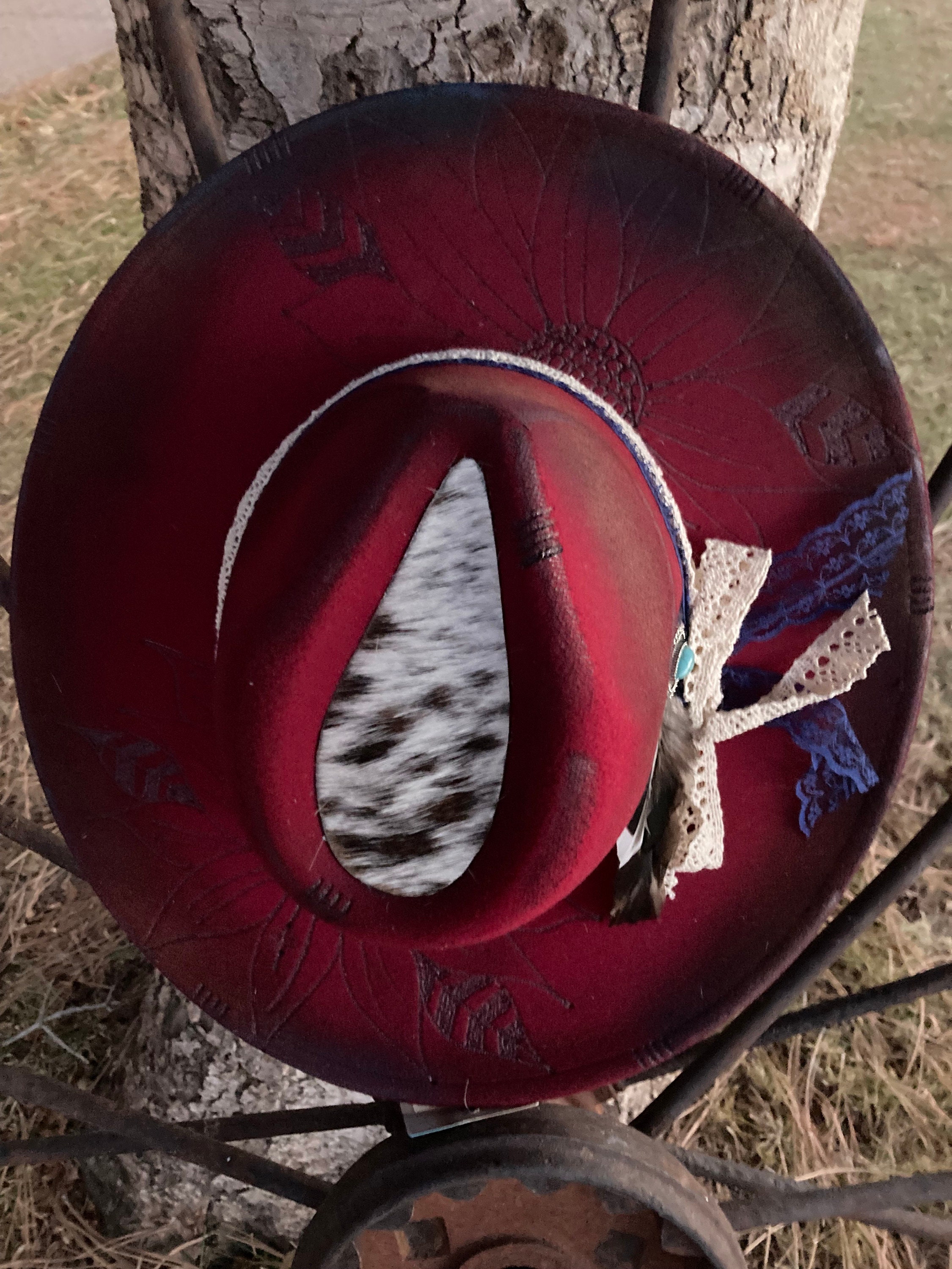 Custom Burned/ Decorated Hats - Etsy