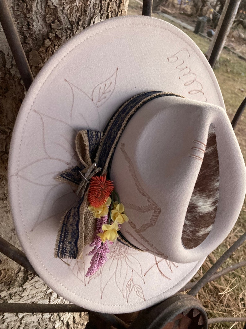 Custom Burned/ Decorated Hats - Etsy