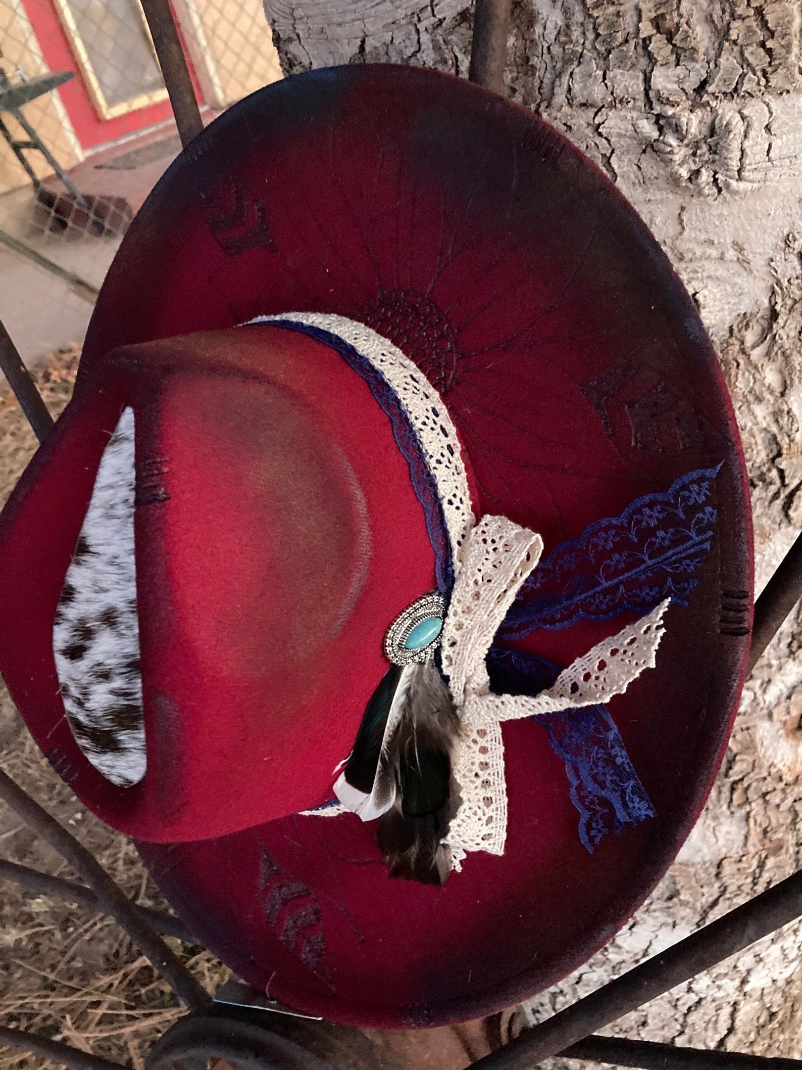 Custom Burned/ Decorated Hats - Etsy