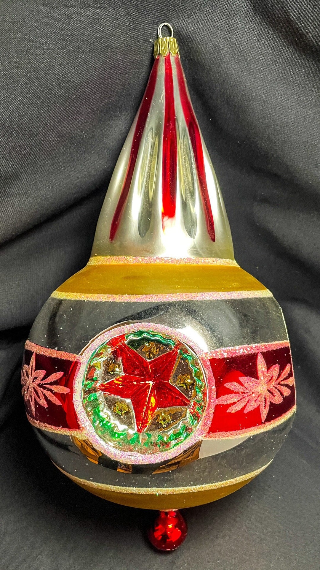 Very Large, Striking and Unique Reflector Ornament – Made in Germany - Etsy