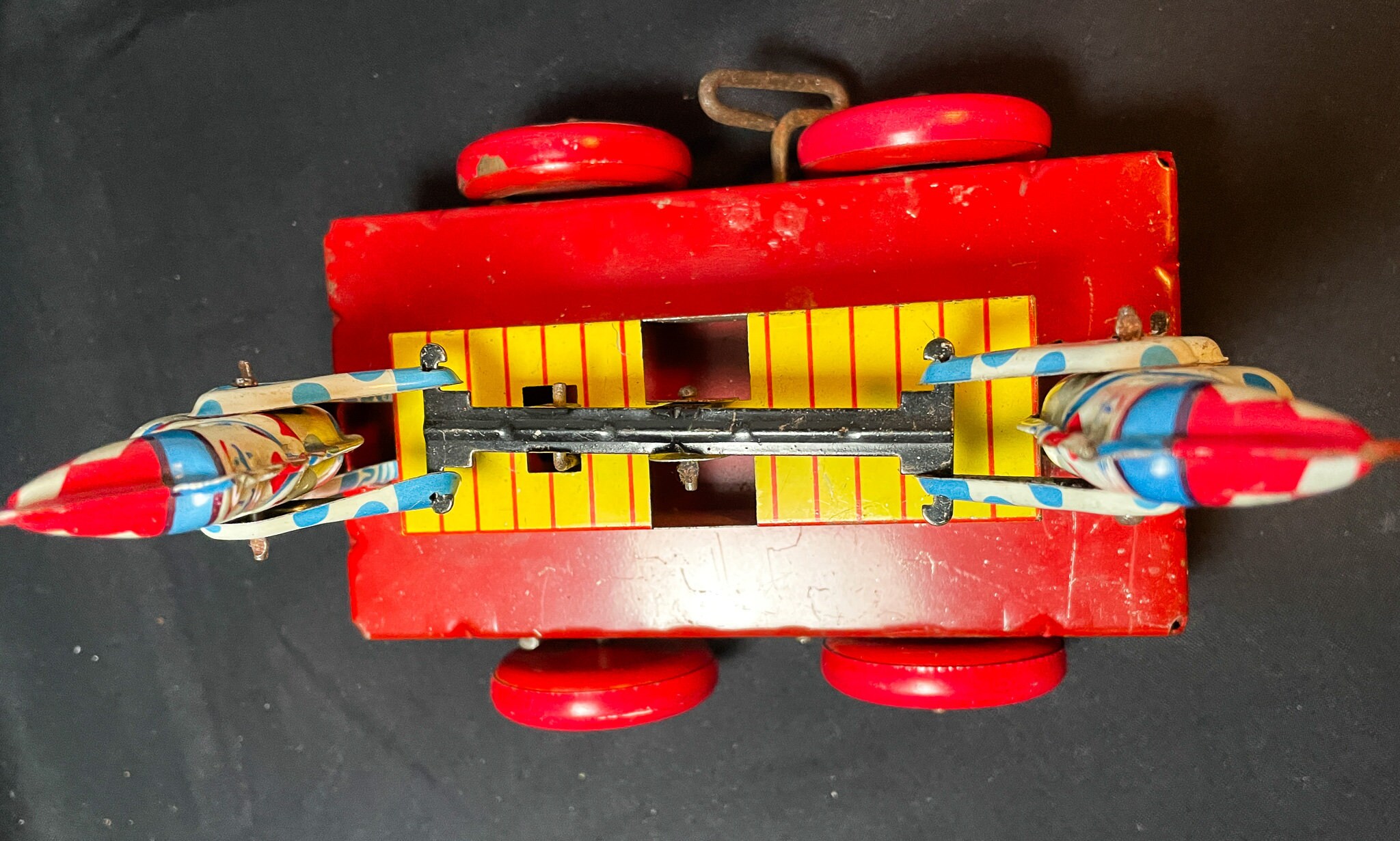 Vintage Wyandotte Wind up Hoky Poky Clown Hand Car Toy - Etsy