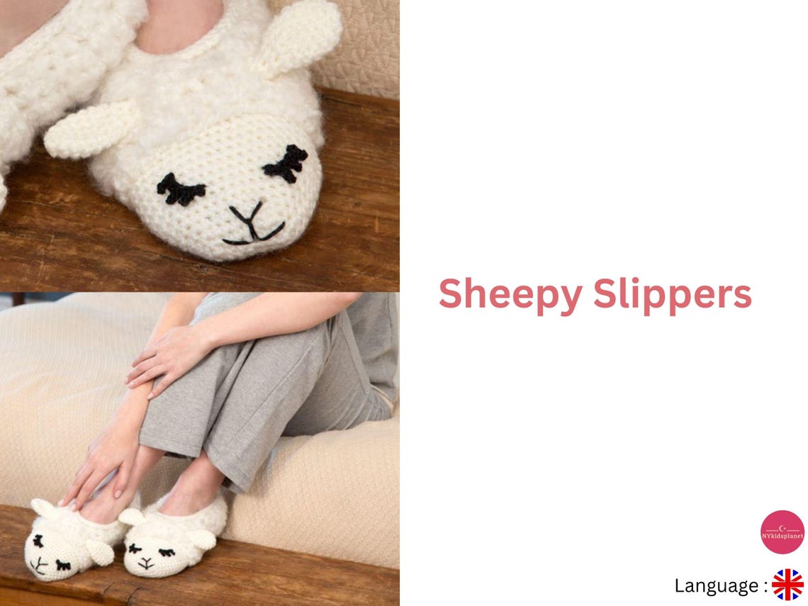 Sheepy Slippers- Slippers for Indoor Wear- Ladies Sheep Type Slipper ...